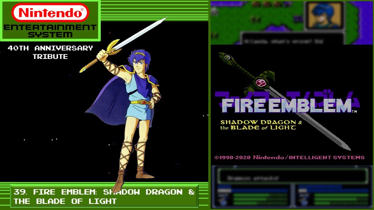 Fire Emblem: Shadow Dragon & The Blade of Light | Famicom 40th Anniversary Chiptune Tribute ...