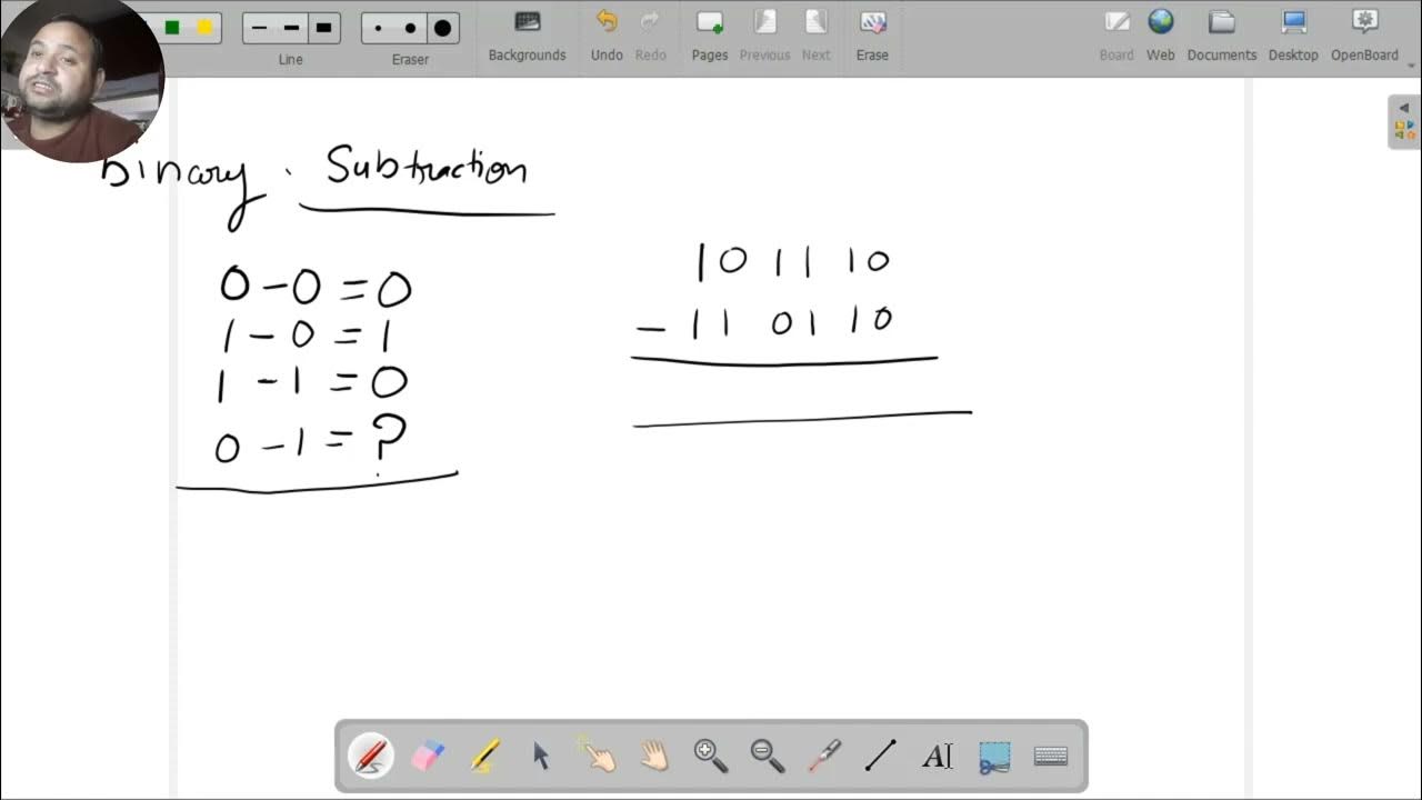binary addition , binary subtraction, binary to decimal, decimal to binary - YouTube