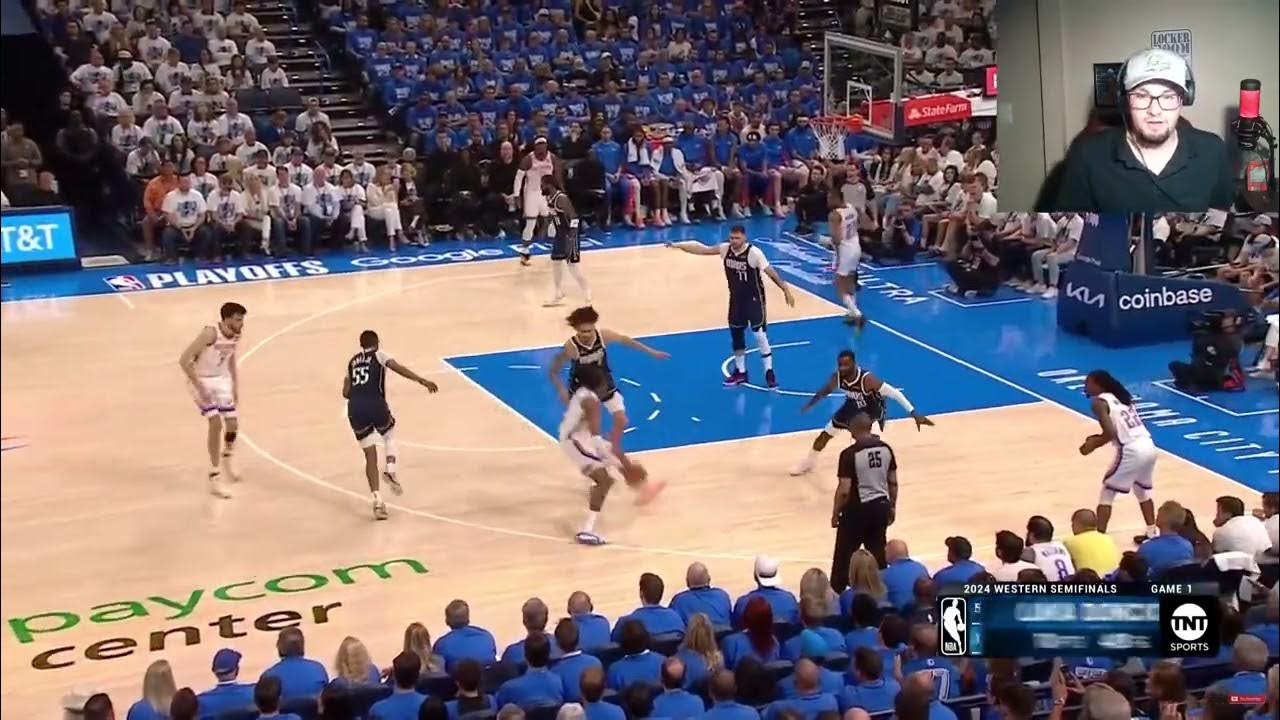 GIVE SGA MVP! Mavericks vs Thunder Game 1 Reaction 2023-2024 NBA Playoffs! - YouTube