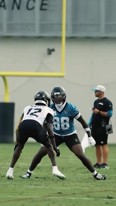 Travis hunter makes crazy interception at Jacksonville ota’s - YouTube
