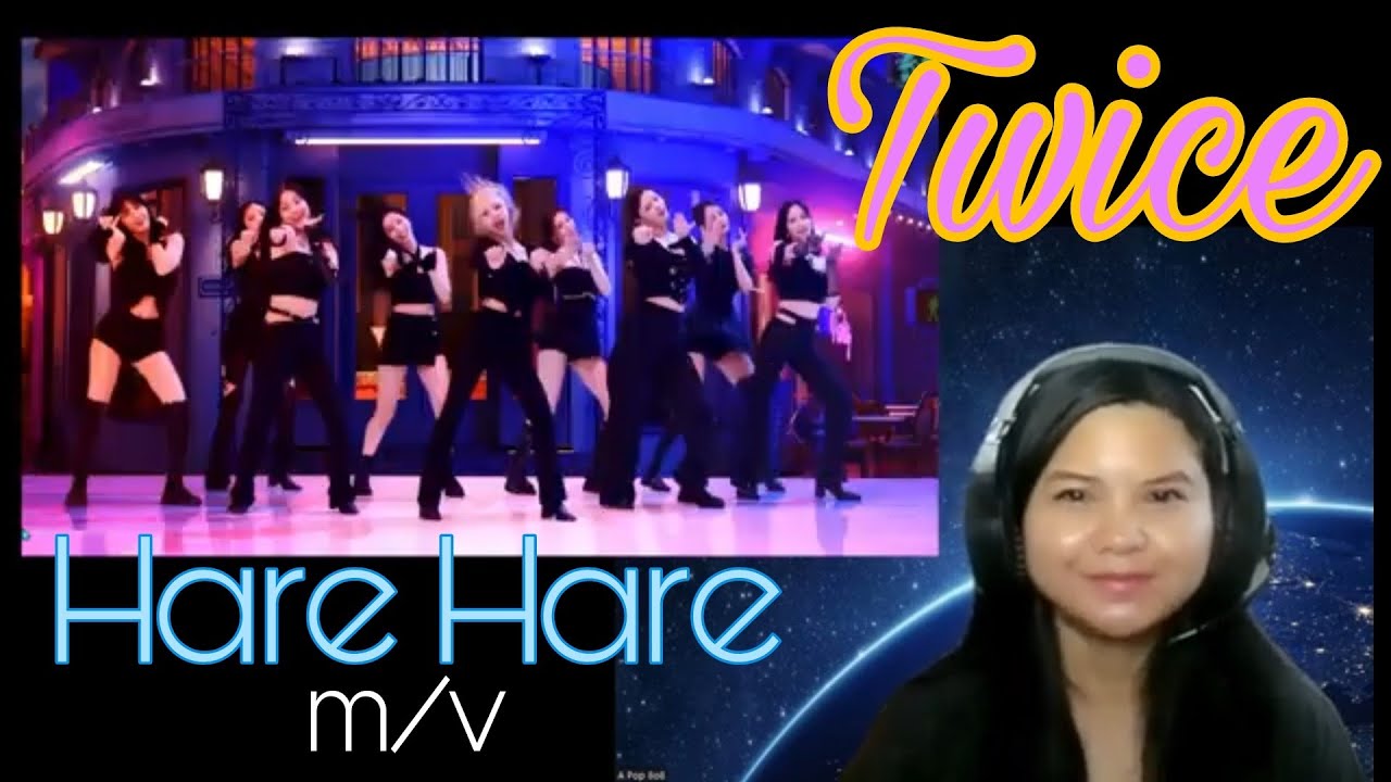 Twice "Hare Hare" m/v reaction - YouTube