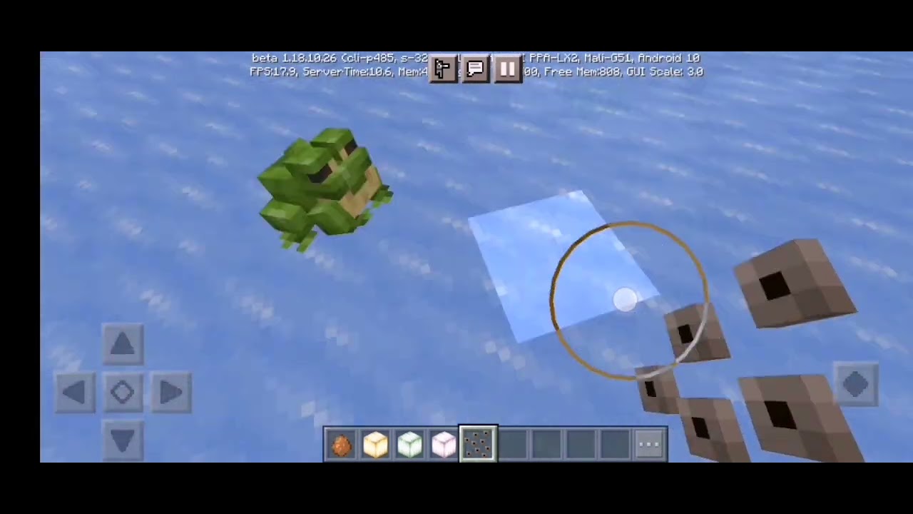 Playing minecraft and finding the frog egg sub please - YouTube