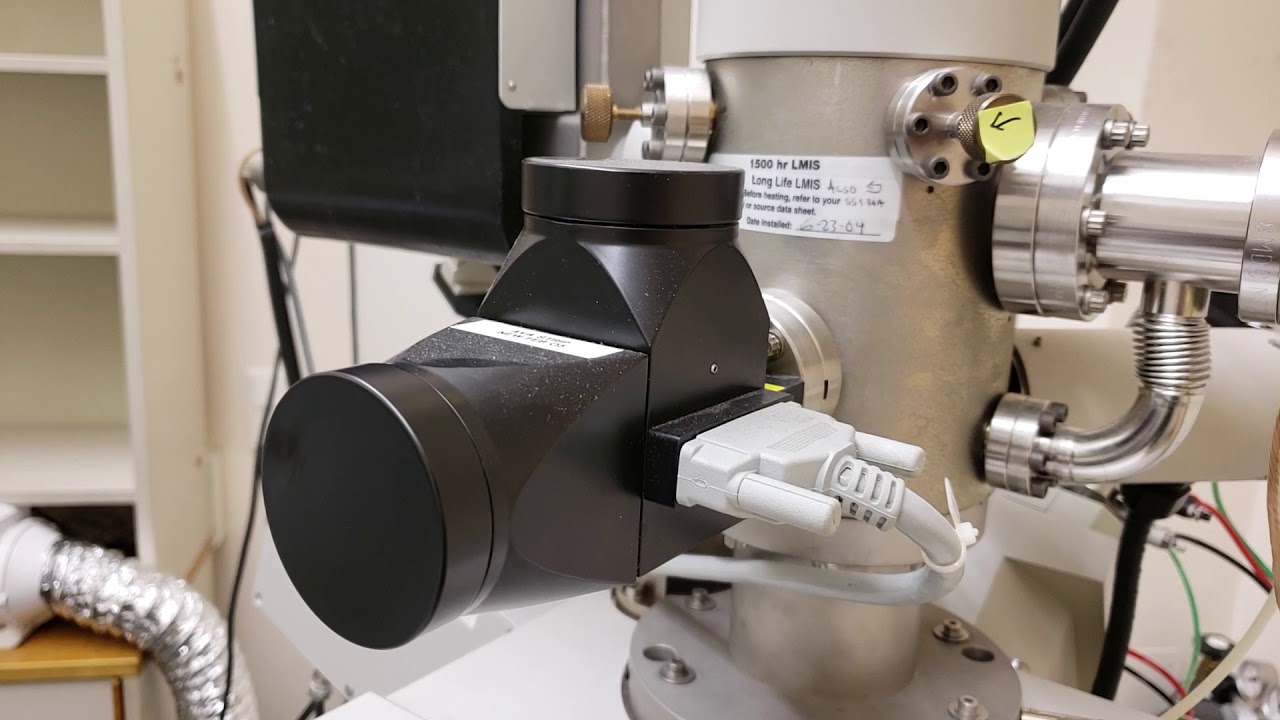 FEI FIB 200 aperture motor test - YouTube