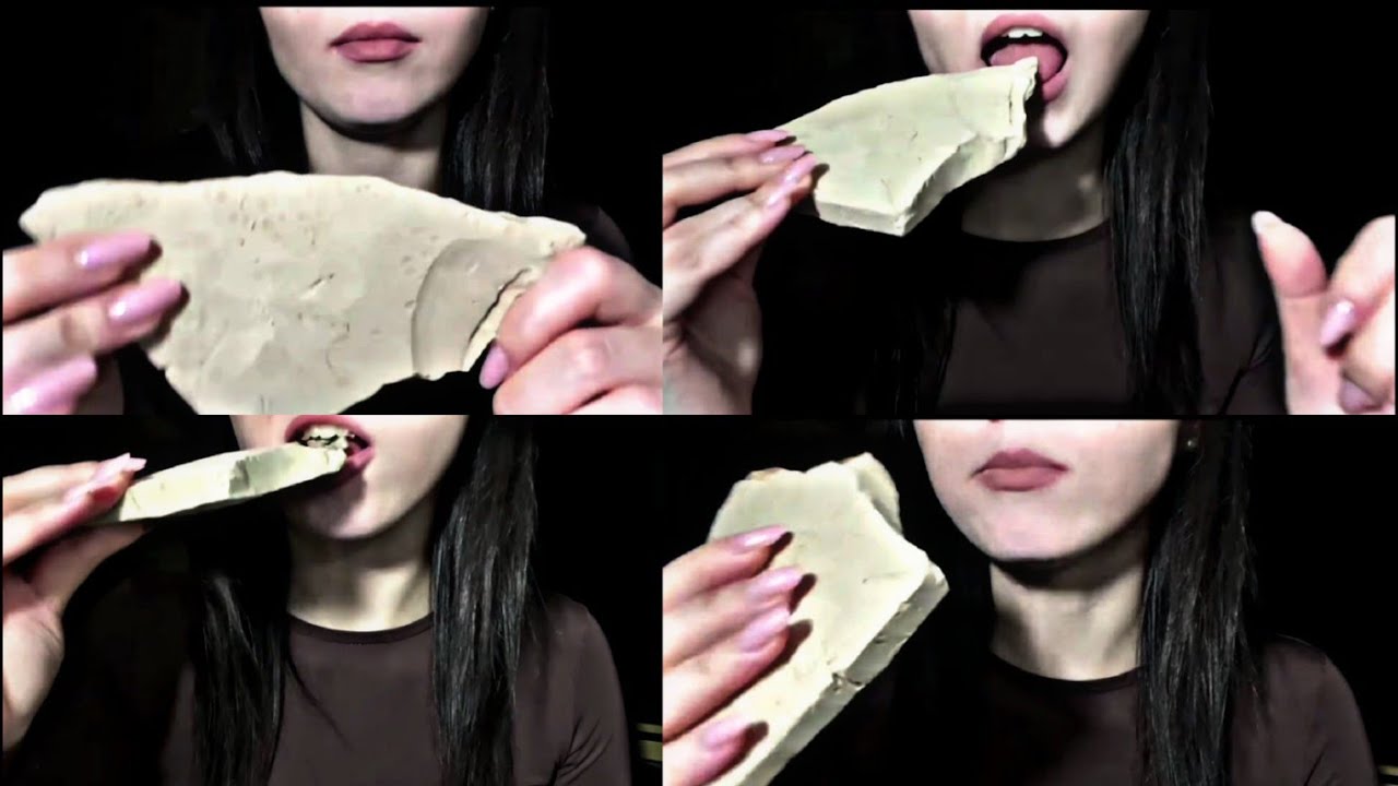 Mountain clay eating asmr | Dry clay eating by #shellmelk #asmr #clay ...