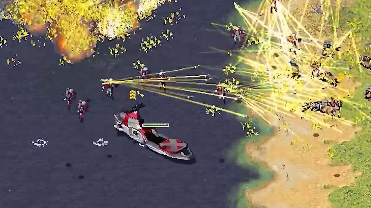 If the Aircraft Carrier can carry Rocketeer！ -Red Alert2 - YouTube