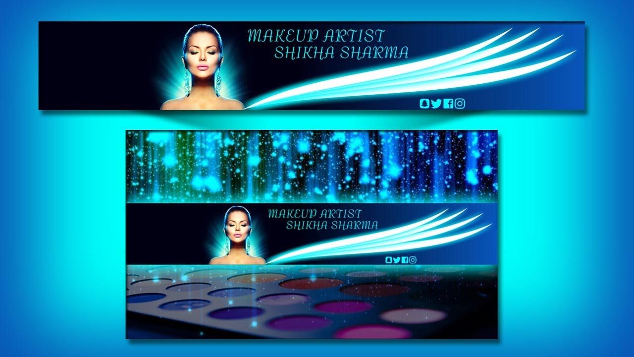 How To Make a Youtube Channel Art Banner | Youtube Channel Art ...