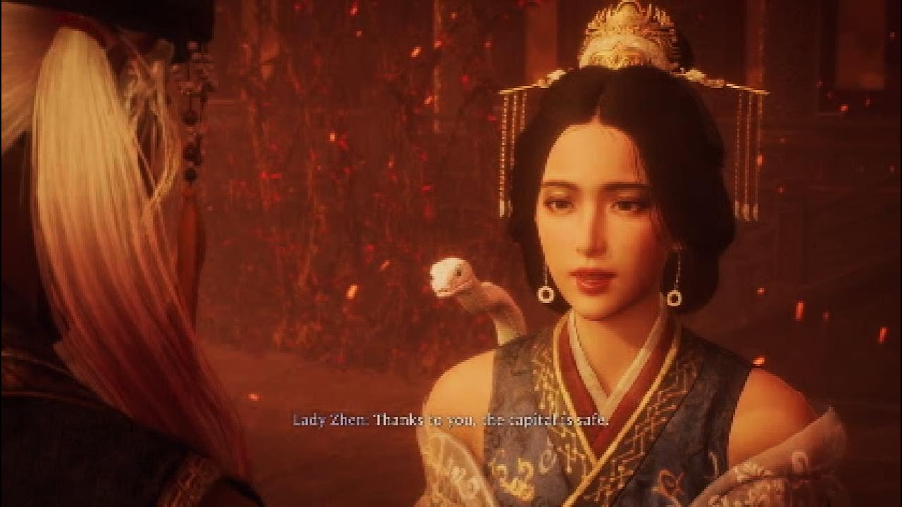 Wo Long Fallen Dynasty Lady Zhen's Divine Beast Anime Cutscene Tengshe ...