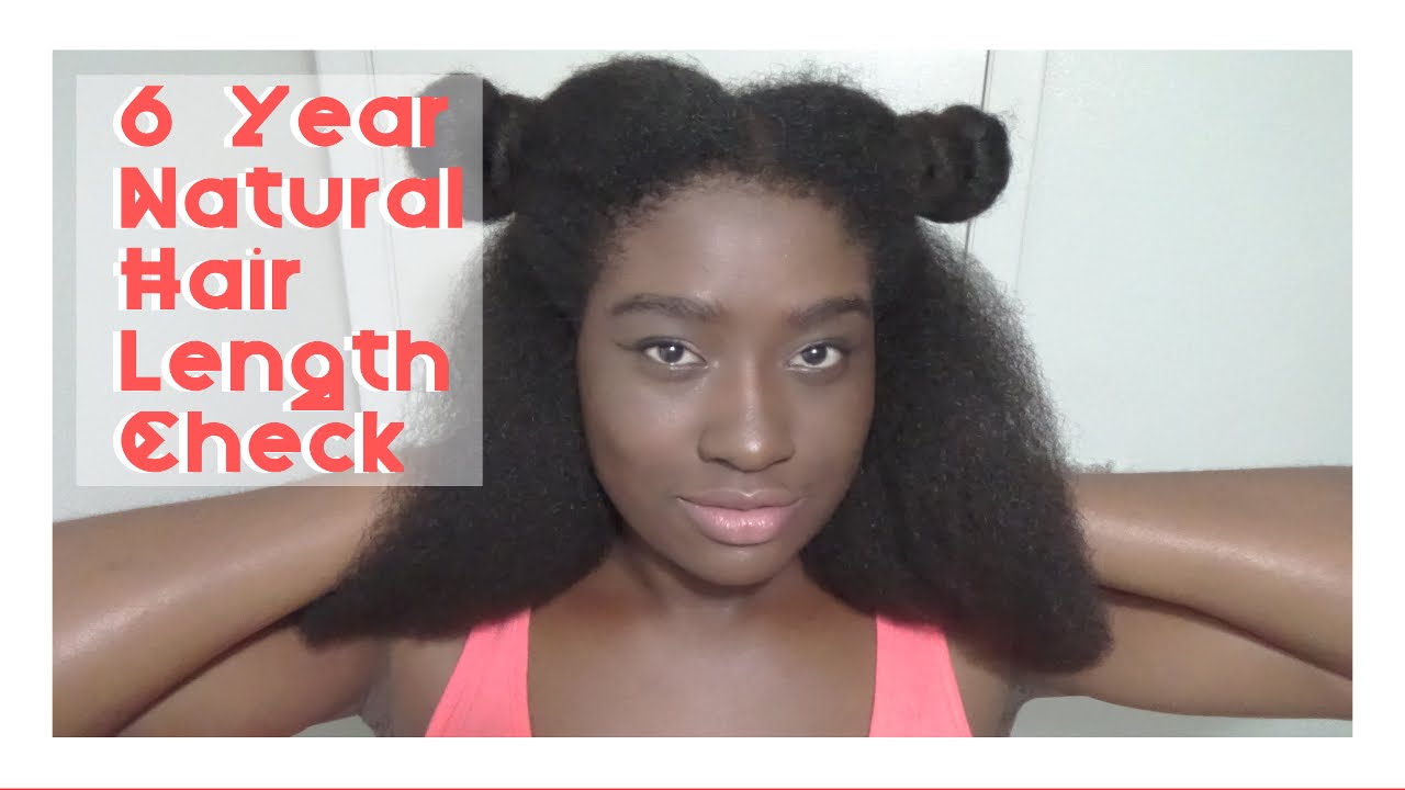6 Years of Natural Hair 4C Hair | Length Check by MsThickHair - YouTube