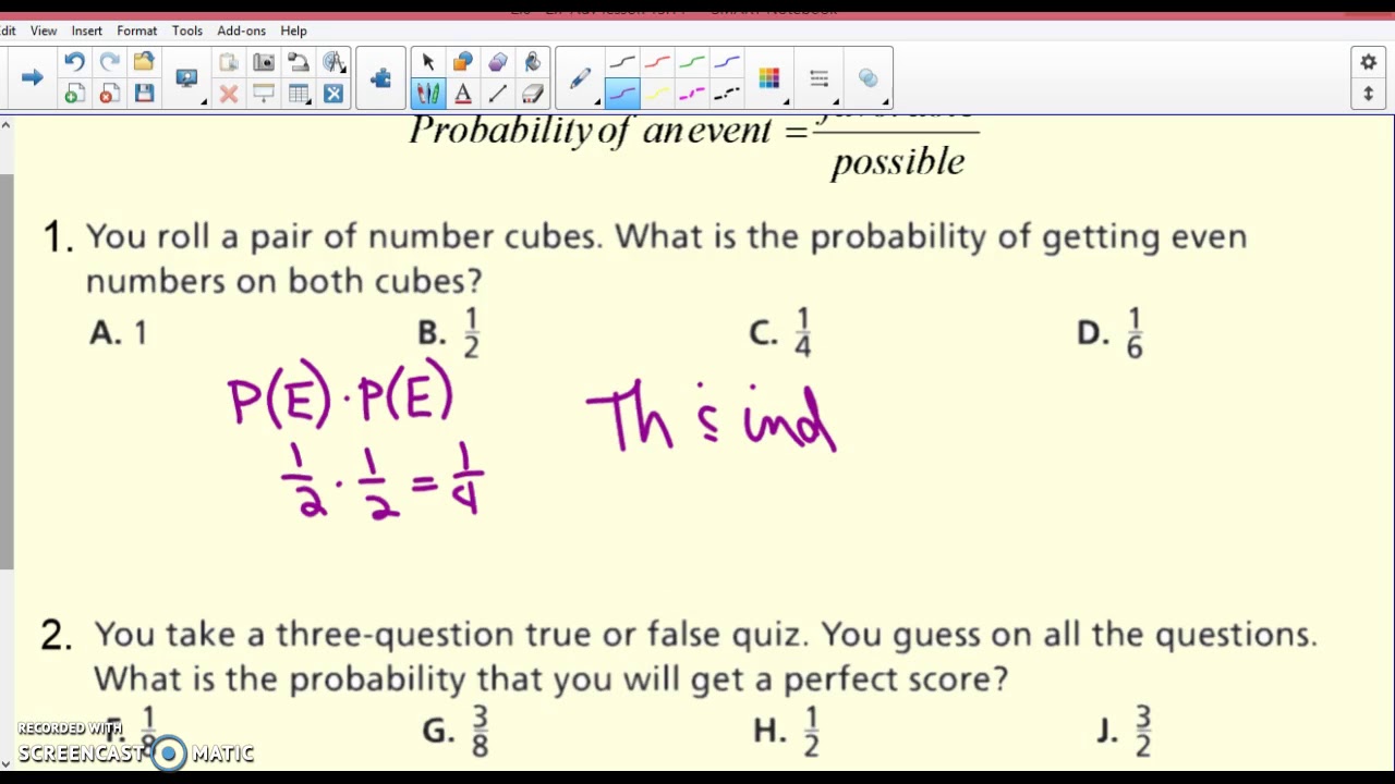 Algebra I Lesson 2.7 - YouTube