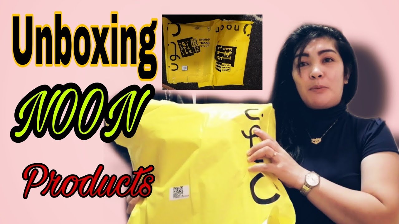 Unboxing NOON products. - YouTube