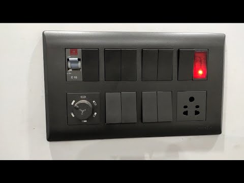 Havells Modular Switch Board#interiordesign #interior #havellsindia #electricity #wiring