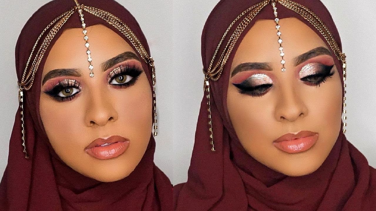 How to: Full Face Dramatic Glam + Cut Crease Tutorial - YouTube