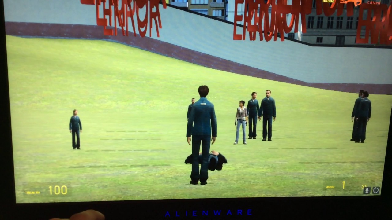 The error on Garry's mod - YouTube