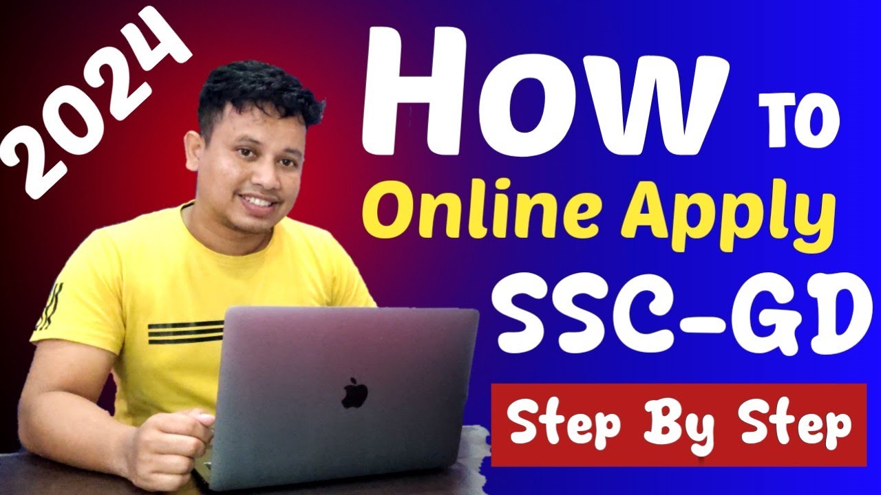 SSC GD Online Form 2023 - 26146 Posts || How to Apply SSC GD Step by ...