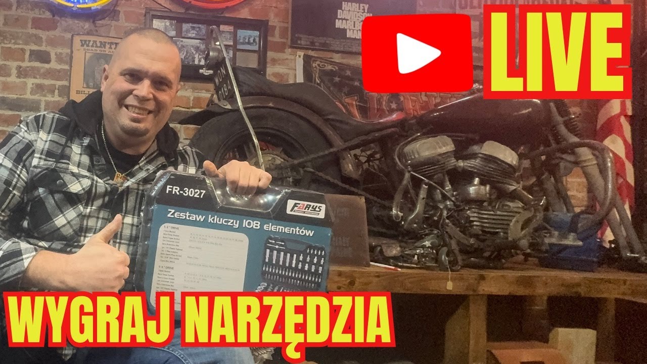 Wyniki Konkurs Wygraj Narzedzia Marcin Easy Rider is live! - YouTube