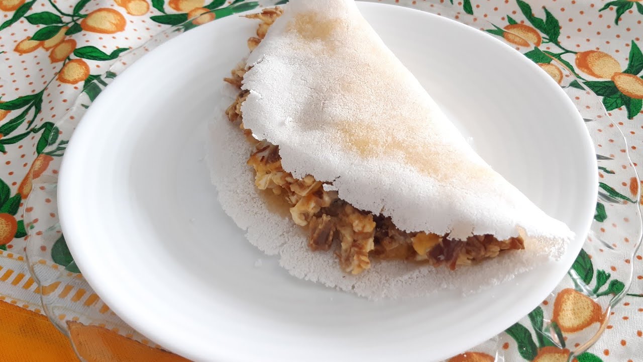 TAPIOCA COM CARNE DO SOL E NATA INCRÍVEL NO SABOR CAFÉ DA MANHÃ RÁPIDO ...