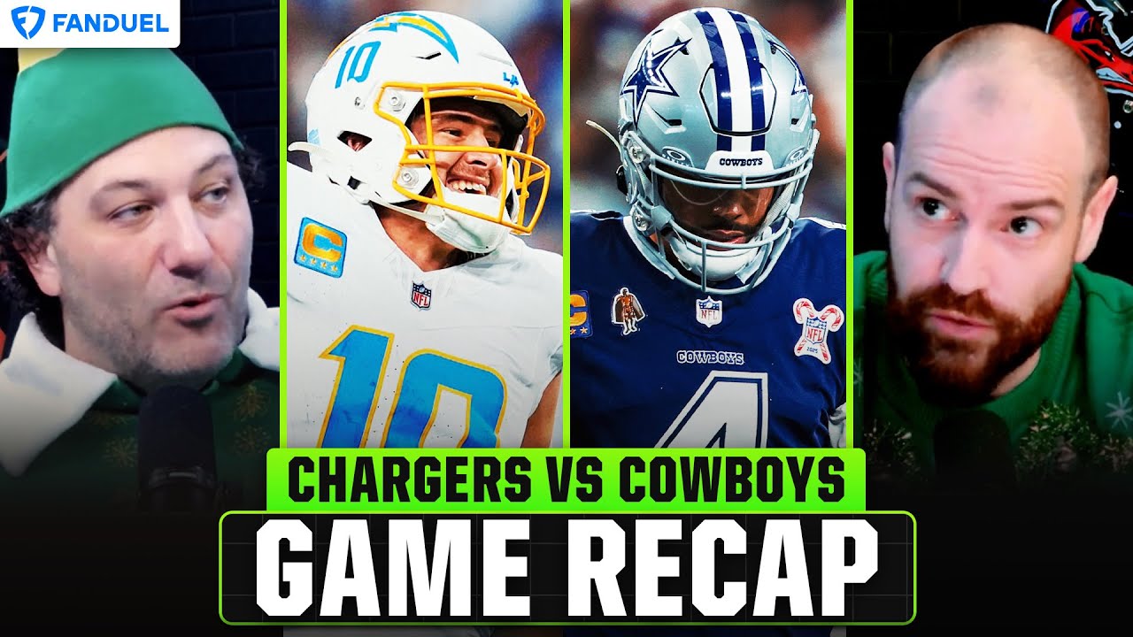 Chargers vs Cowboys FULL Review + Reactions - YouTube