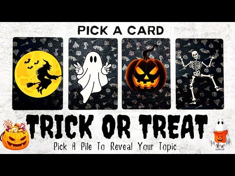 PICK A CARD 🔮 TRICK OR TREAT 👻 PICK YOUR CANDY TO REVEAL YOUR READING 🎃 ...