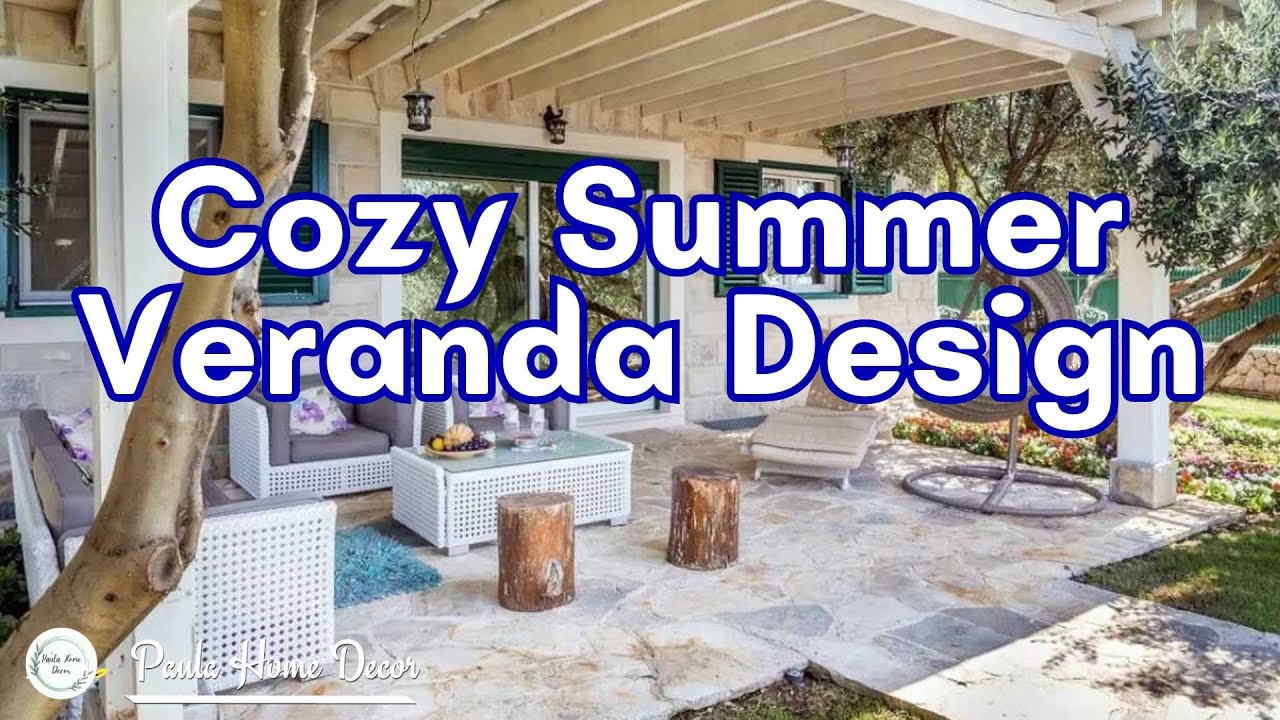 Beautiful Summer Veranda Design Modern Front Porch Ideas - YouTube