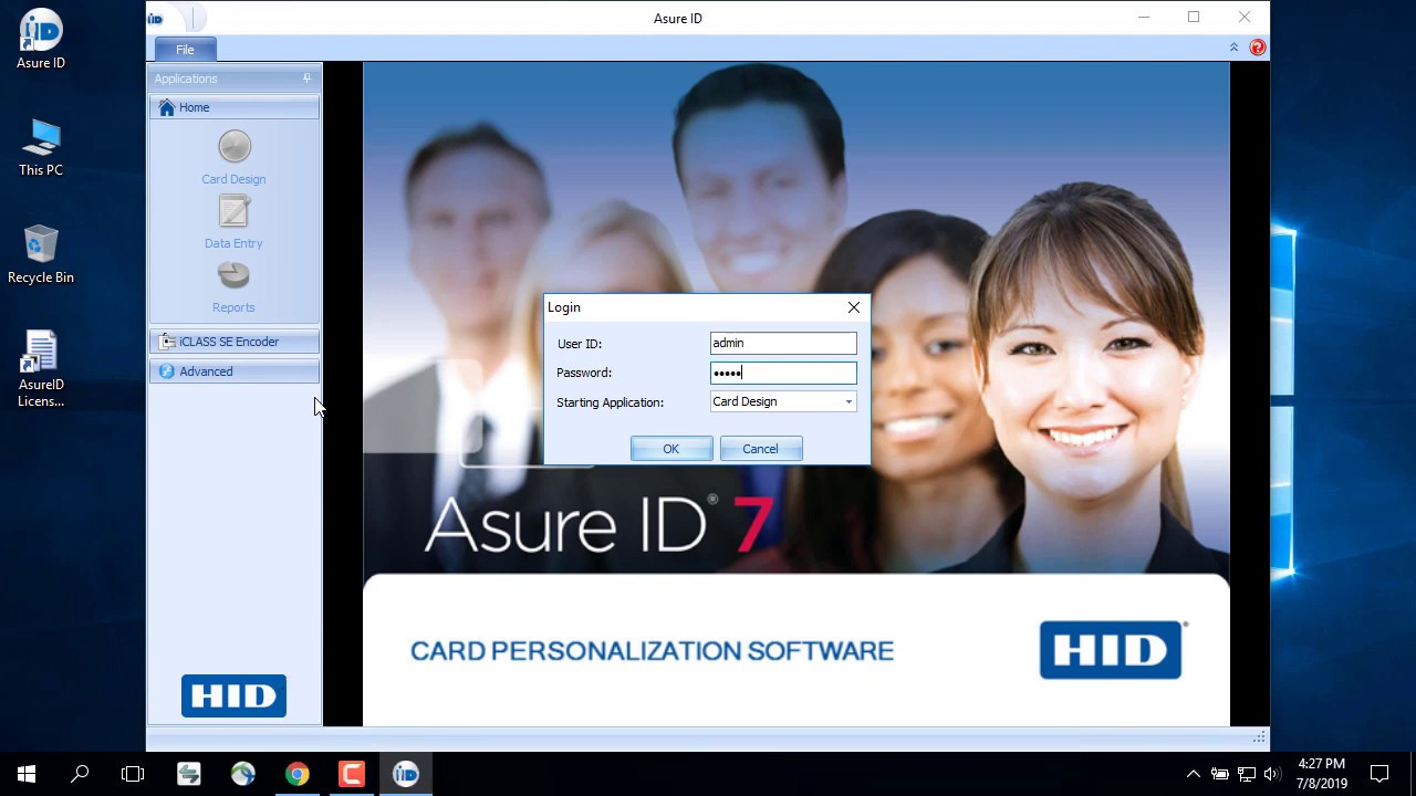Asure ID How to encode Custom Data to DESFire Card - YouTube