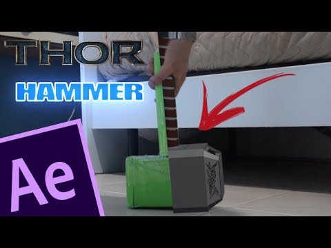 THOR HAMMER VFX+ BREAKDOWN | After Effects and Element 3D - YouTube