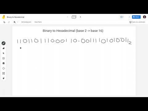 EASY-HOW-TO Binary to Hexadecimal Number Conversion - YouTube