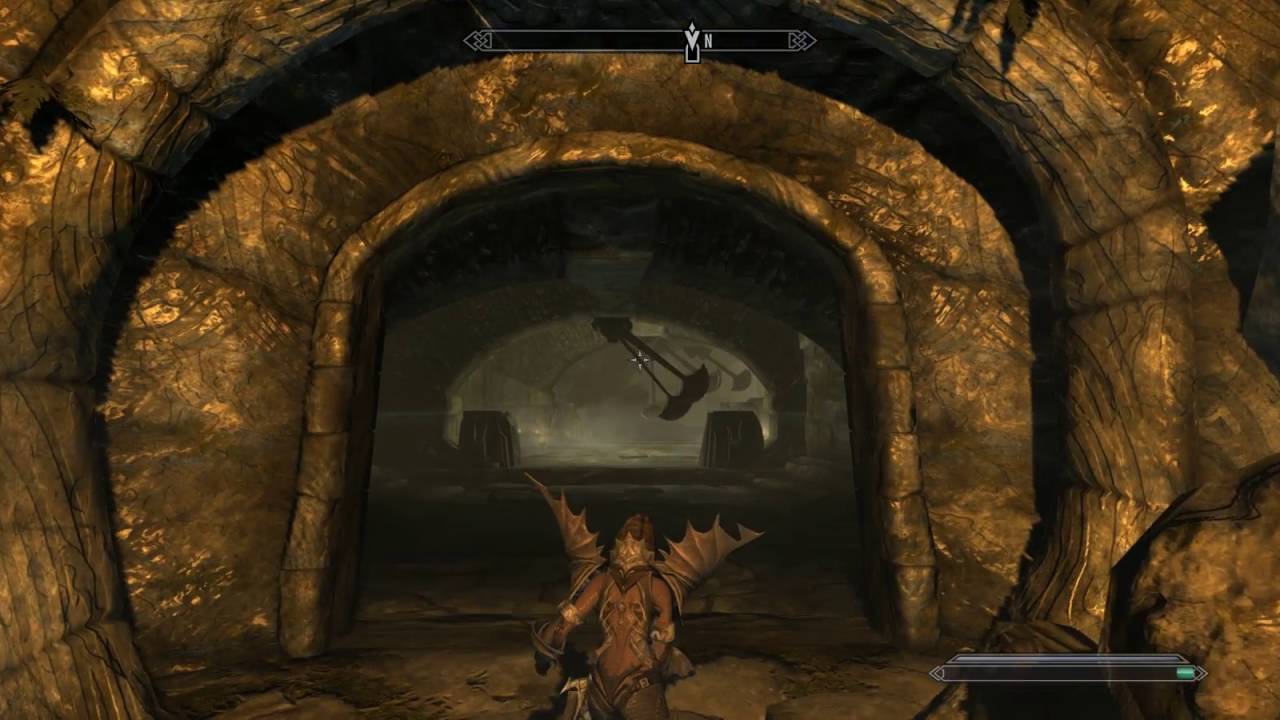 Skyrim ตามล่าของในตำนาน Skaal Bladeดาบคลื่นพลัง - YouTube