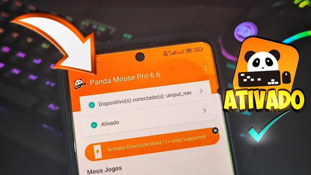 COMO ATIVAR O PANDA MOUSE PRO FÁCIL! - YouTube