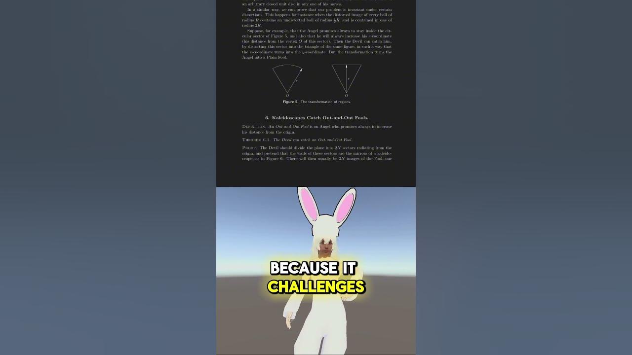 The Angel Problem, introduced by John Conway #ai #fibunnycci #math # ...