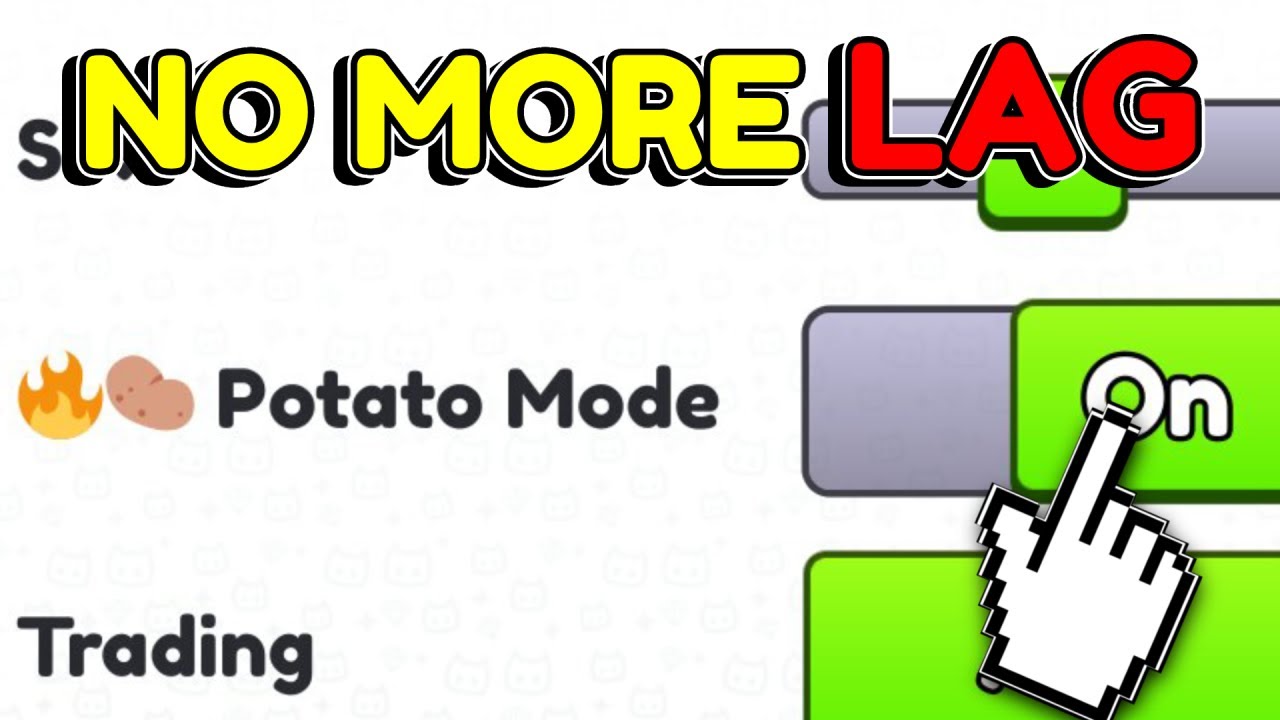 Pet Simulator 99 Update 9 Potato Mode: NO MORE LAG! 🥳 - YouTube