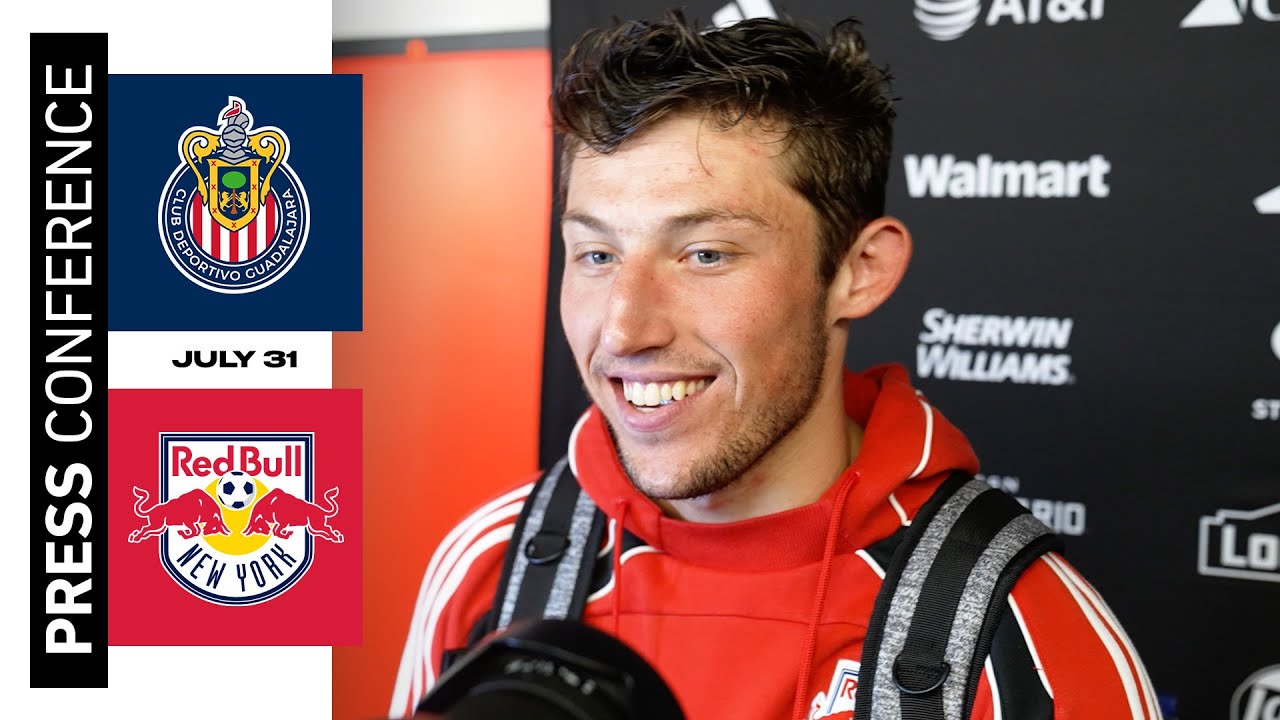 AJ Marcucci | Postmatch Press Conference Leagues Cup | New York Red ...