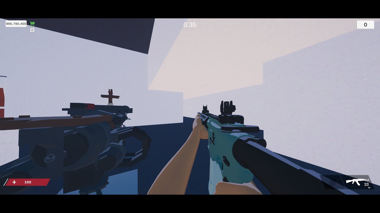 My Tower Defense/FPS game prototype - YouTube