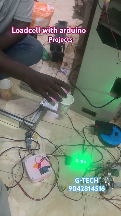 Loadcell arduino projects - YouTube
