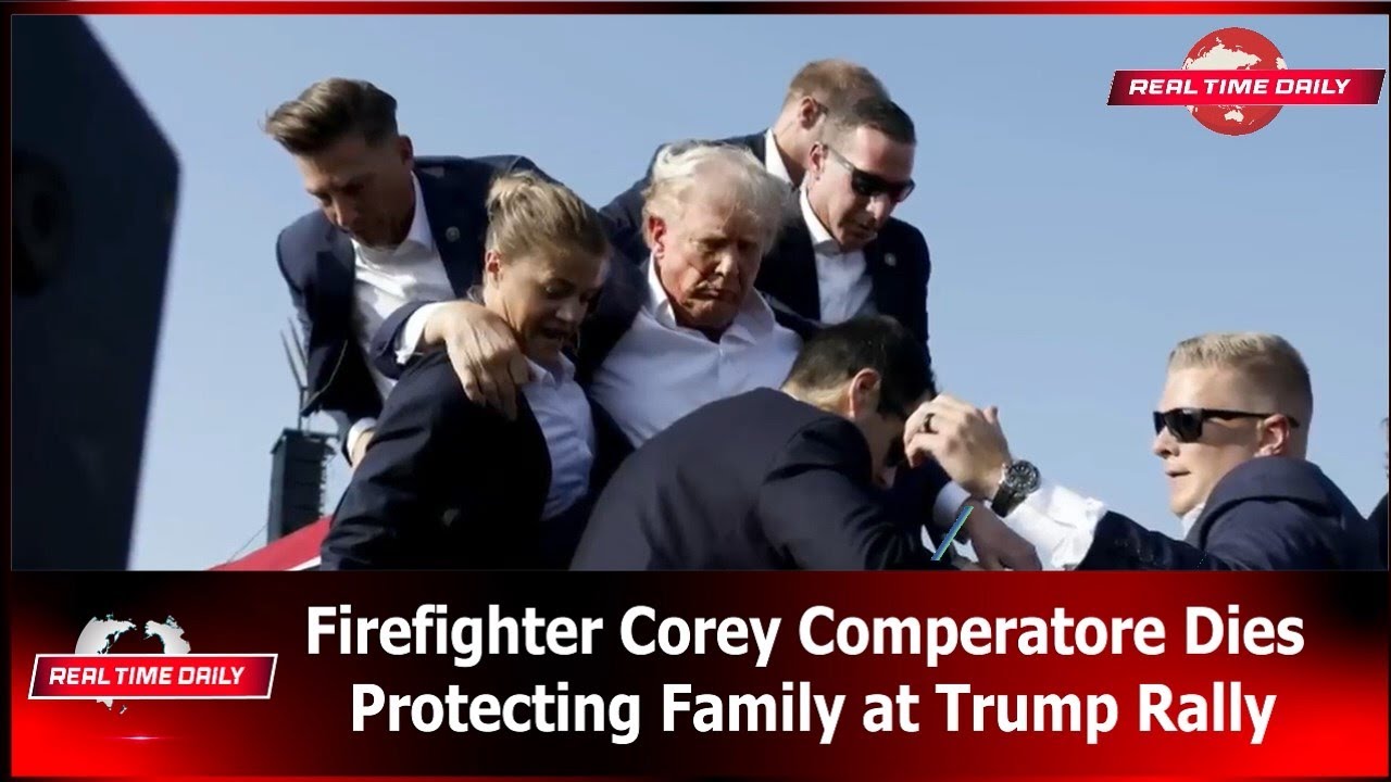 Firefighter Corey Comperatore Dies Protecting Family at Trump Rally ...