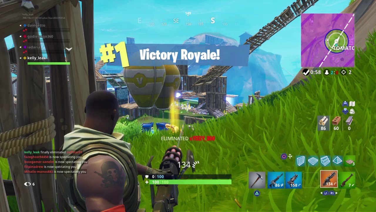 Fortnite - Kelly Leak Taking Out the Last Enemy and Fort for a Victory ...