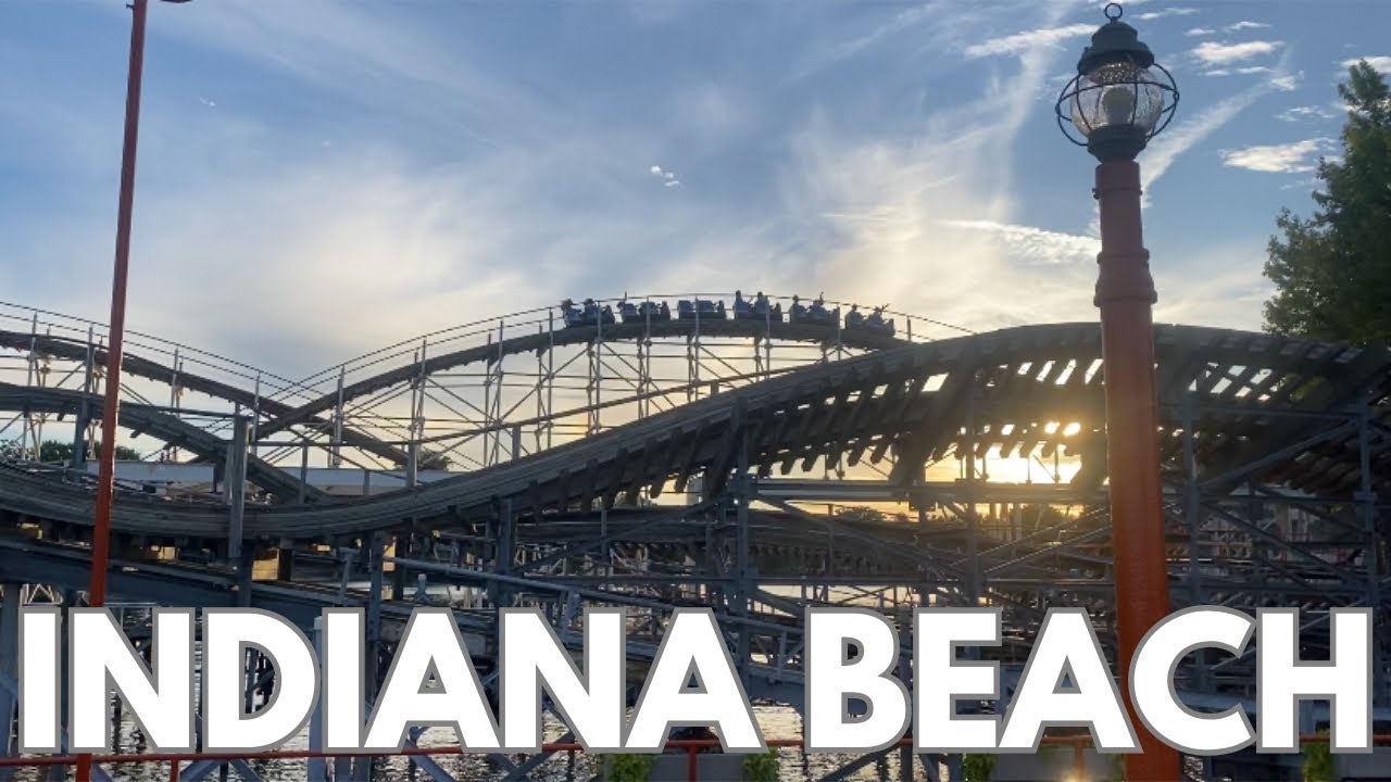 Fun Day Trying Rides at Indiana Beach 2024! - YouTube