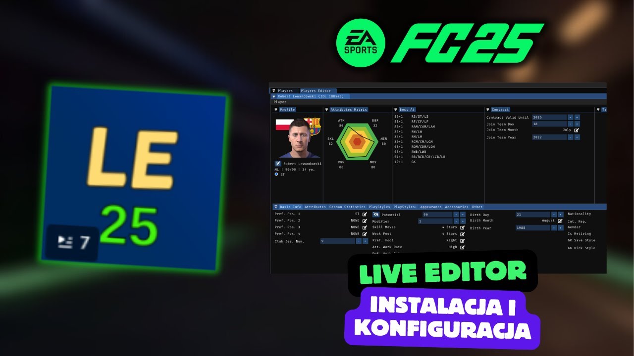 EDYCJA PIŁKARZY LIVE i MODY w TRYBIE KARIERY?! CZYM JEST LIVE EDITOR w ...