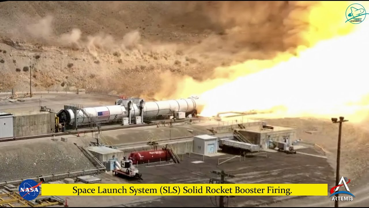 Solid Rocket Booster Test