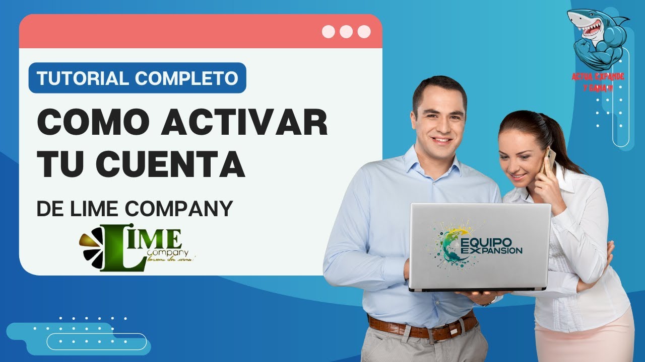 ACTIVACION DE CUENTA REGISTRADA EN LIME COMPANY 2024 - YouTube