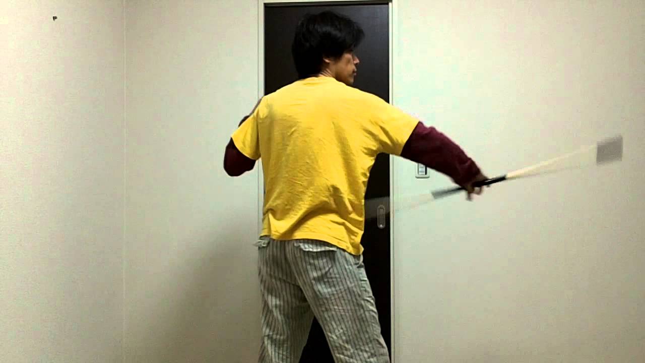 20150416 Mi Practica Del Baston Largo #3 - YouTube