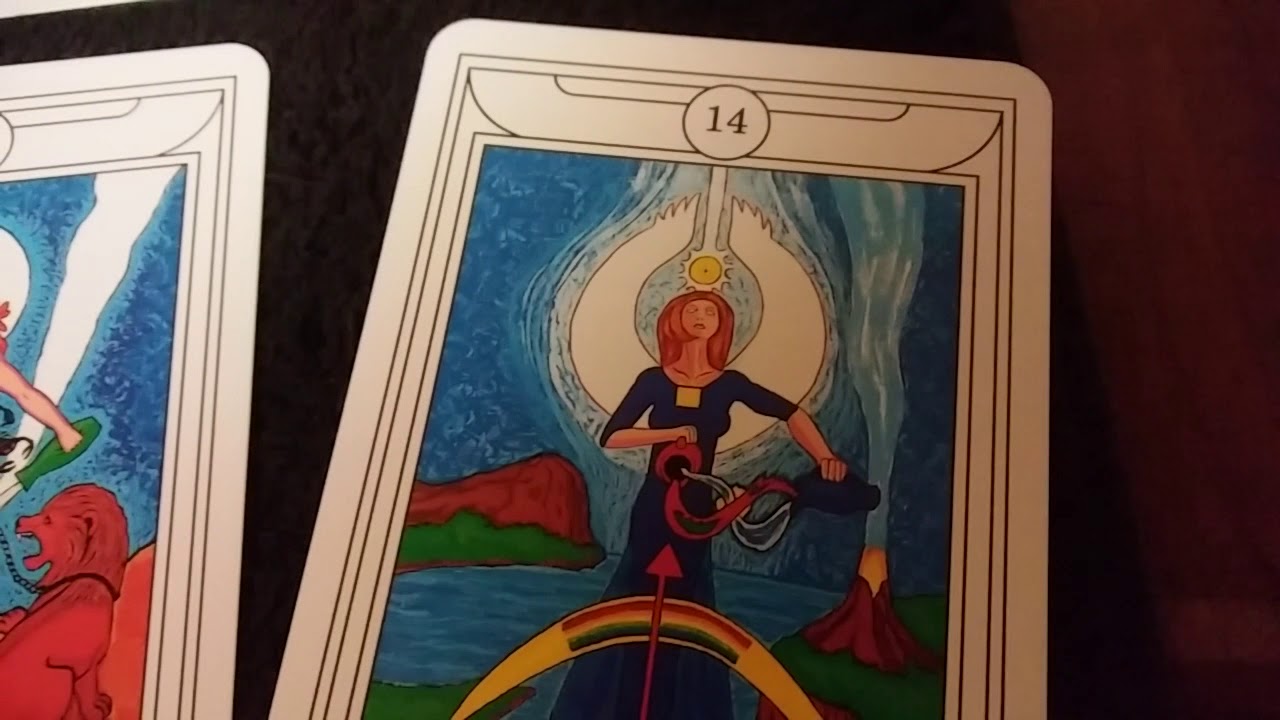 My First Look At The Golden Dawn Magical Tarot Major Arcana In ...