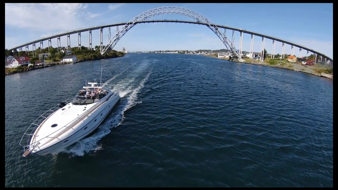 Karmsund bridge (Bru) - YouTube