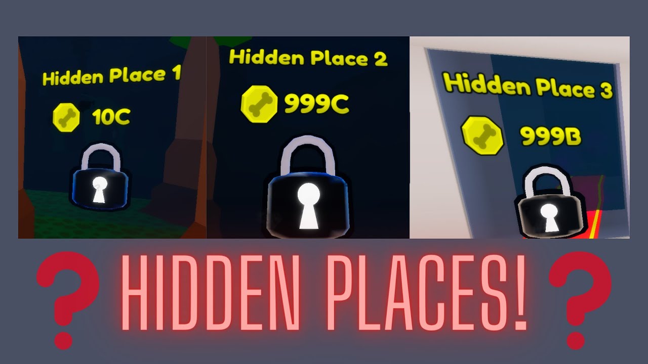 How To Find ALL Of The *HIDDEN PLACES* In Pet Capsules Simulator ...