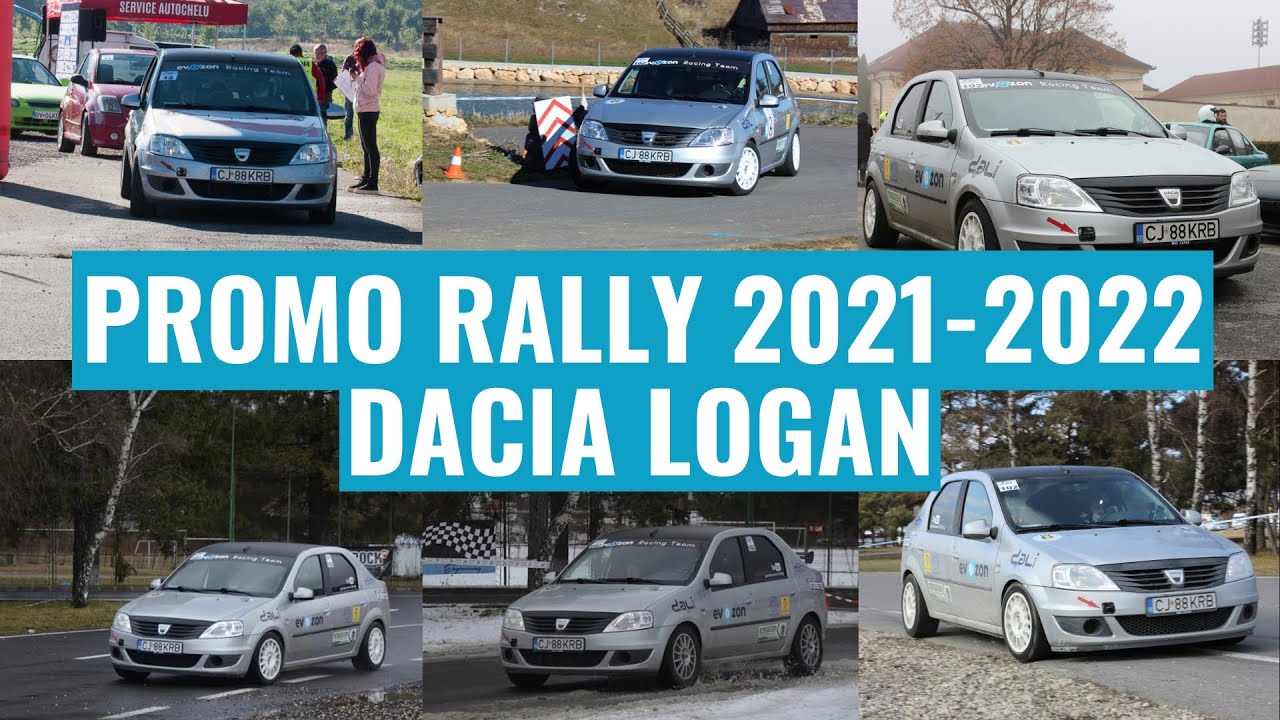 Dacia Logan at Promo Rally 2021-2022 - season highlights - YouTube