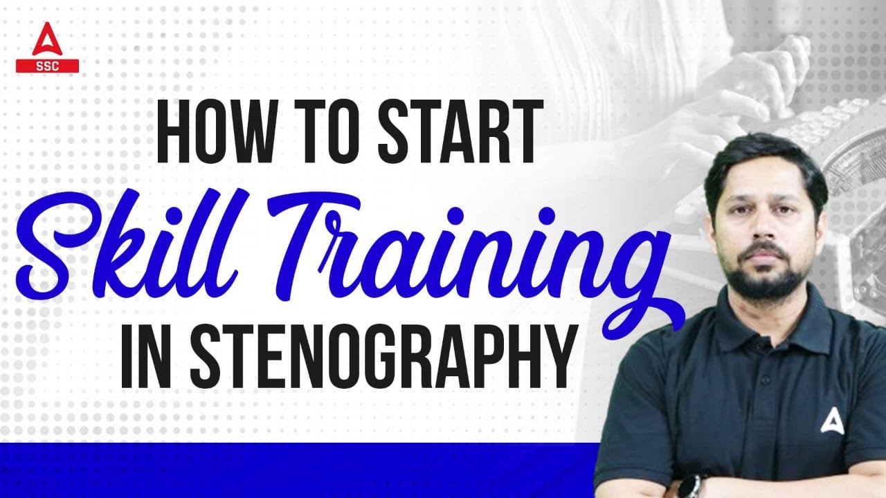 How to Start Skill Training in Stenography | SSC Steno Skill Test ...
