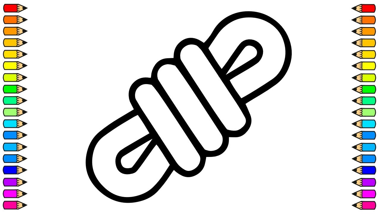 Cómo dibujar un NUDO / Dibujo de NUDO paso a paso / Dibujos para niños ...