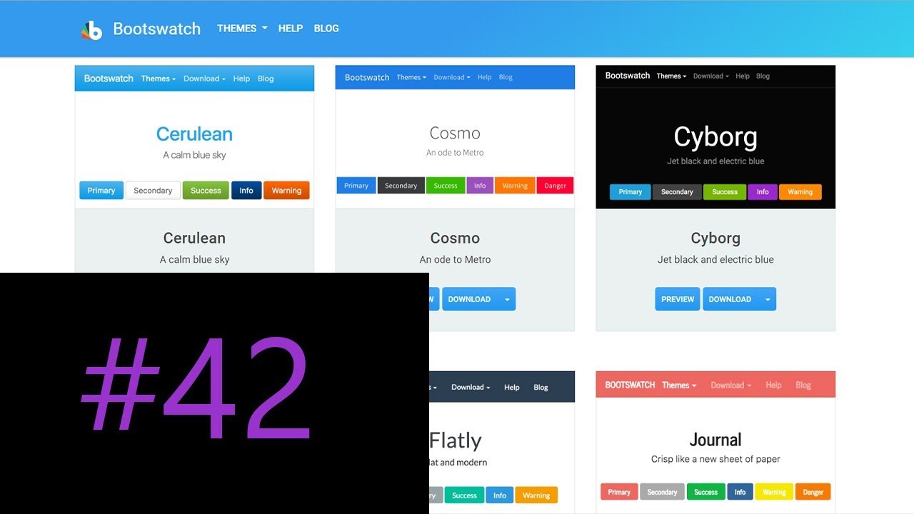 Video 42 | Install Bootswatch Theme Into Angular Application - YouTube