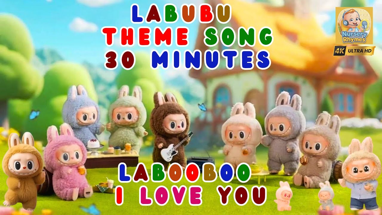 30 Minutes Labubu Song Repeat - Nursery Rhymes| Labooboo I Love You ...