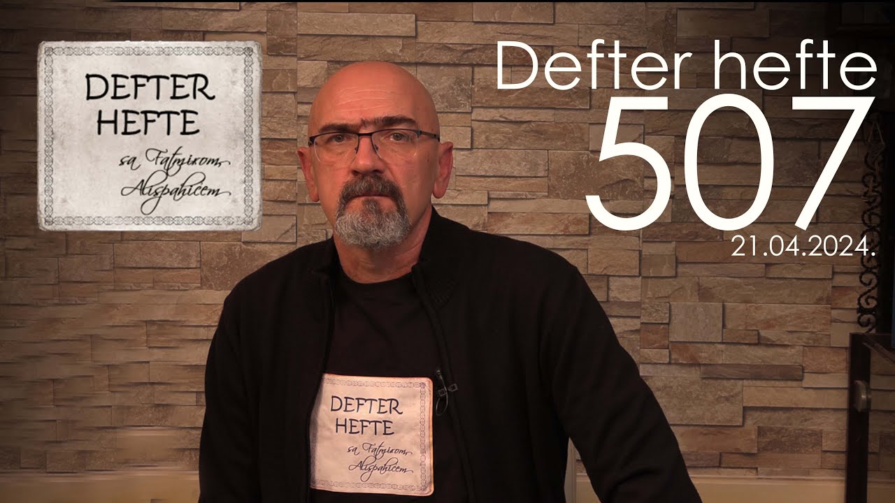 Defter hefte 507, 21.04.2024. - YouTube