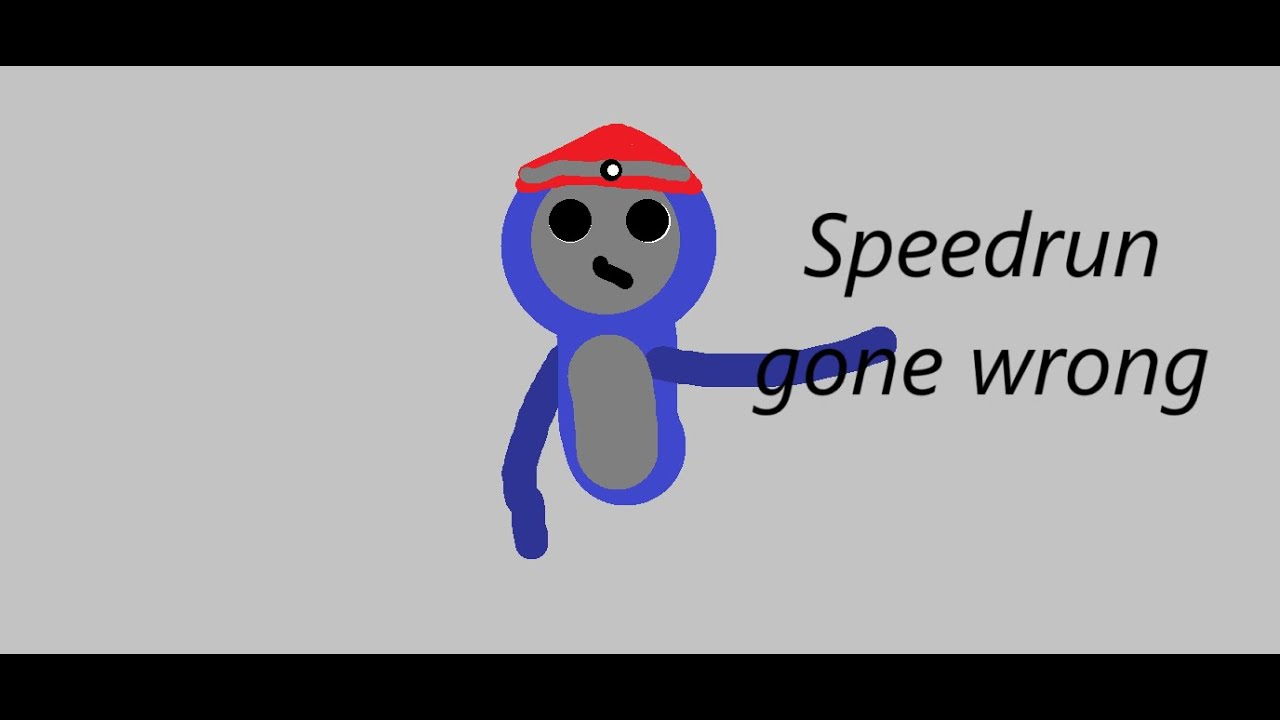 Speed running scary monkeys. (gone wrong) - YouTube